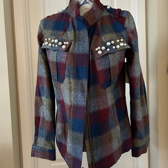 CAbi | Jackets & Coats | Cabi Collage Jacket | Poshmark